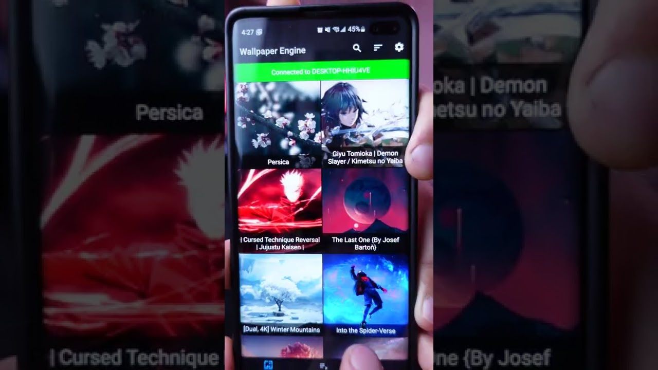 Wallpaper engine on your phone!