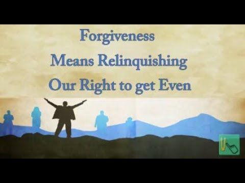 Forgiveness means relinquishing our right to get even Gita 16.03