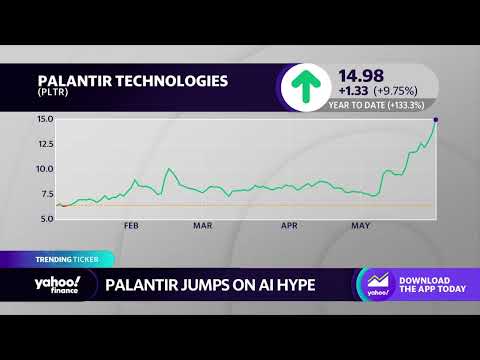 Palantir stock surges on AI hype