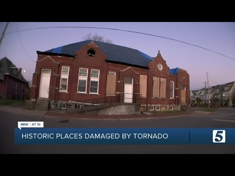 Historic Nashville landmarks recovering from tornado damage