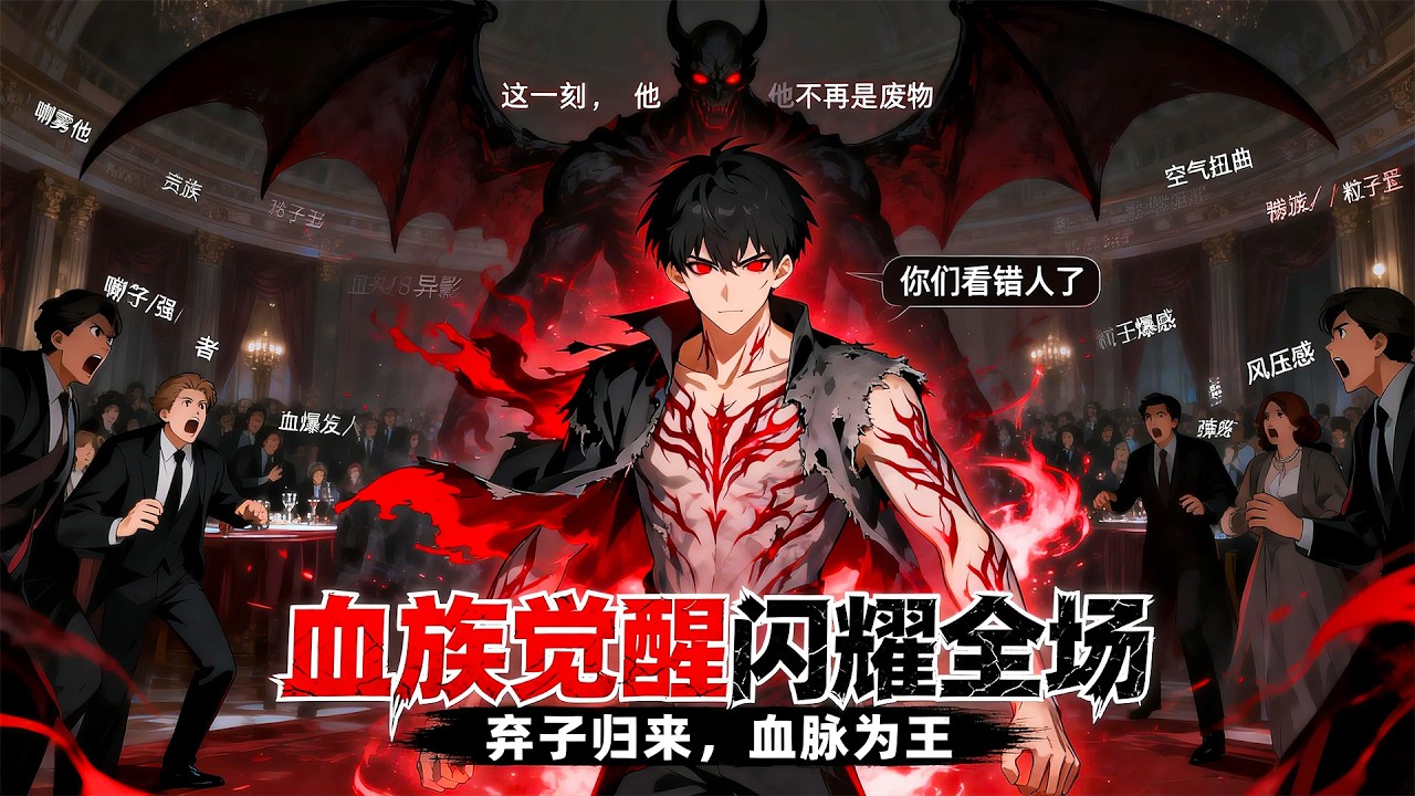 MULTISUB🔥新番上线《全集》丨开局觉醒上古血族血脉，曾沦为弃品的我闪瞎全场狗眼！