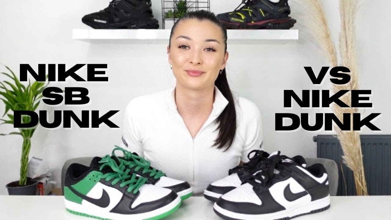 SB Dunk vs Dunk | Differences, Sizing & Comfortability