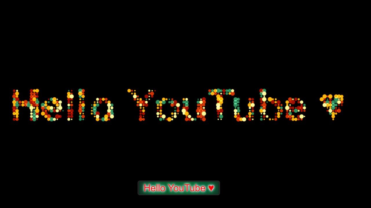 Text to particle animation - html canvas javascript tutorial