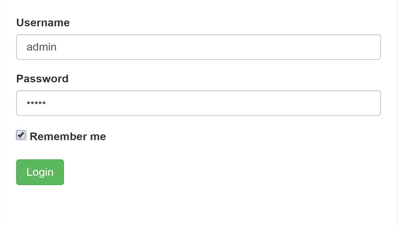 PHP Login Script with Remember me Login Details