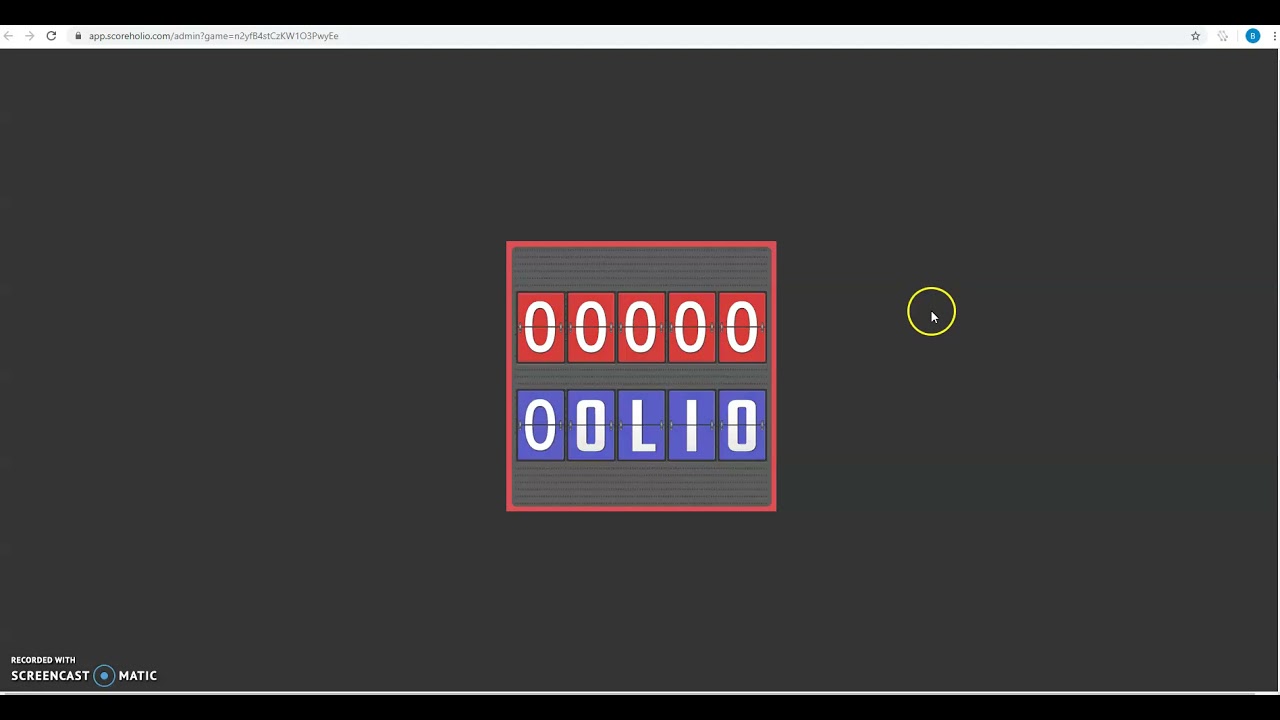 ACO CO Scoreholio Tutorial