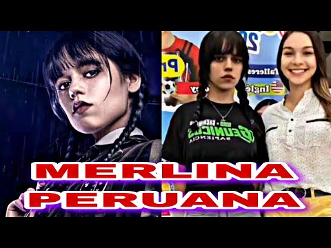Merlina peruana es idéntica a la de la serie