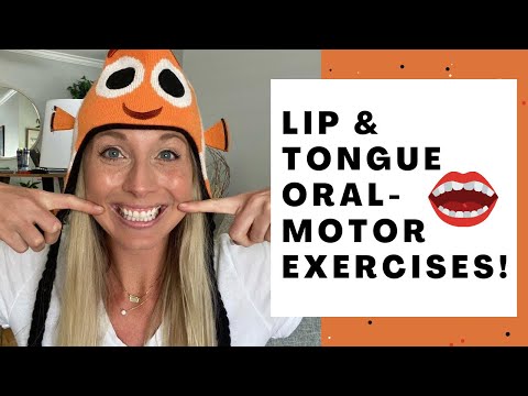 SPEECH THERAPY LIP & TONGUE ORAL MOTOR EXERCISES: Improve Coordination & Speech Sound Productions!