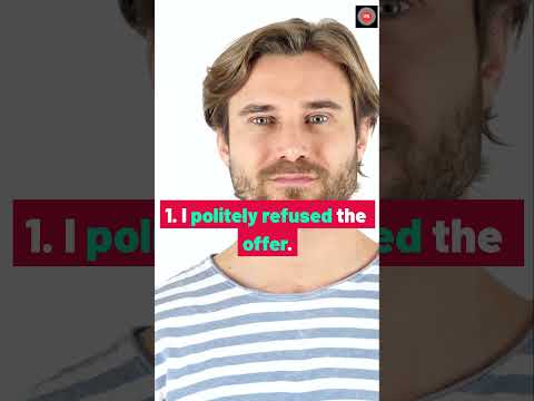 Refuse –Meaning, Synonyms & 5 Sentences | Learn English in 30 Seconds! #shorts #easyenglisheveryday