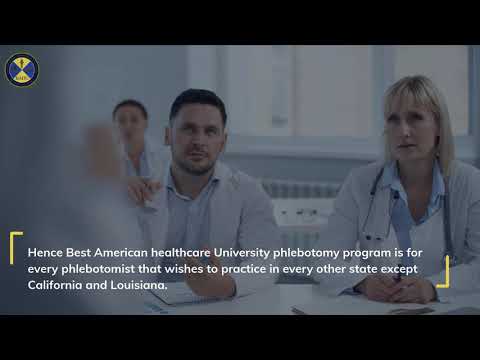 Online Phlebotomy Technician Certification Training Program