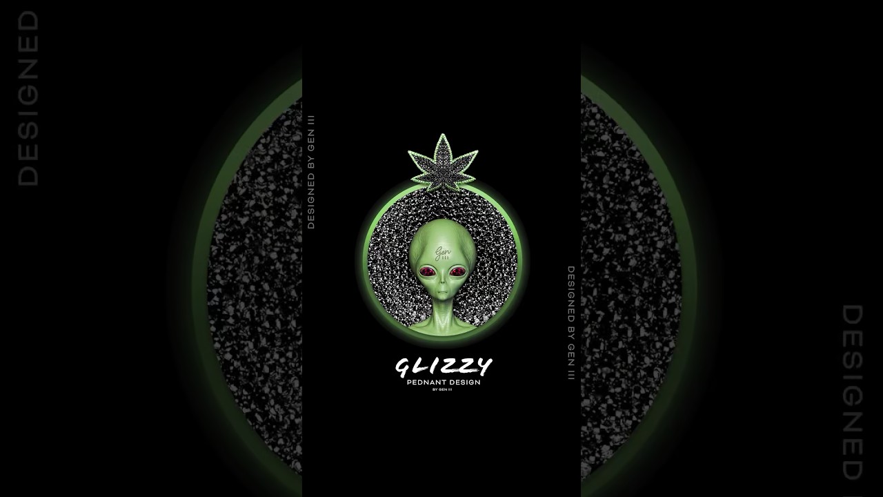 ALIEN Pendant Design - By Gen III #custom #jewellery #design #alien