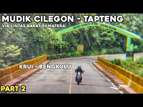 Lintas Barat tetap favorit‼️Mudik Naik Motor ke Sumatera Utara part 2 | Krui - Bengkulu