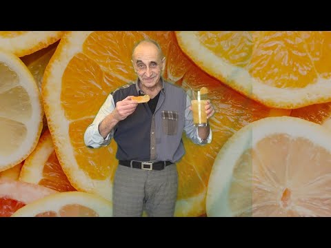 How to make orange jam and drink