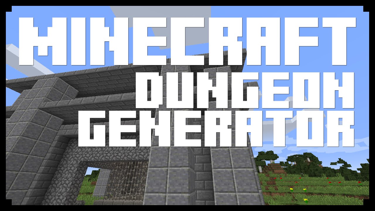 Minecraft: EPIC DUNGEON GENERATOR! (Command Block Creation) | iJevin