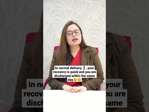 Normal Delivery Vs C-section ✂️👩🍼
