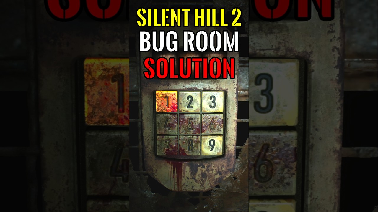 Silent Hill 2 - Bug Room Code (1 min guide)