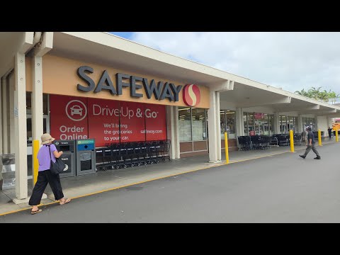 4K Safeway@Salt Lake Shopping Center 6/12/25 in Honolulu, Oahu, Hawaii #safeway