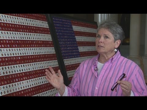 Memorial on display in Hartford tributes men and women who died in Afghanistan