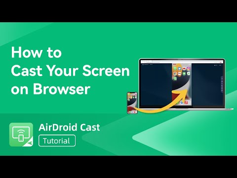 How to Cast Your Screen on Browser | AirDroid Cast Web