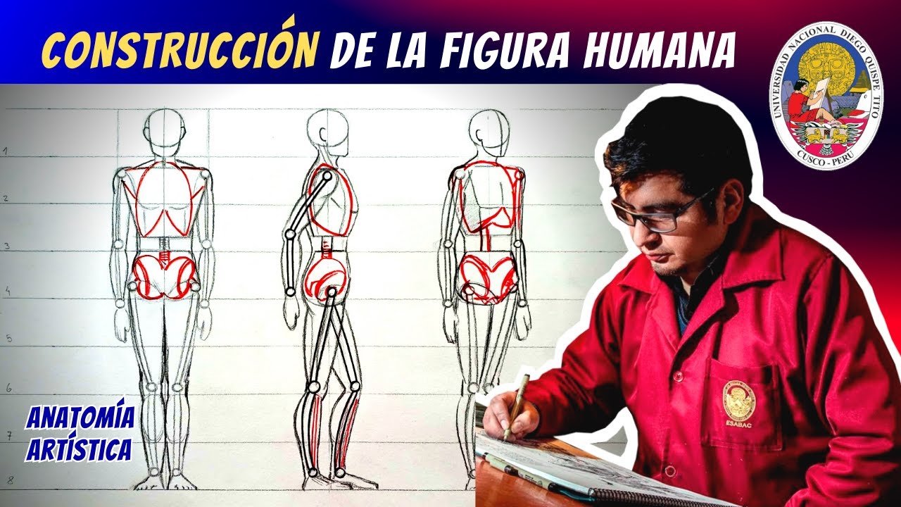 CÓMO DIBUJAR LA FIGURA HUMANA PROPORCIONADA
