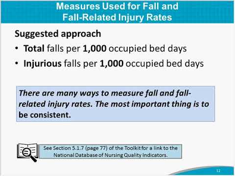Measuring Fall Injury Rates & Prevention Practices - AHRQ Toolkit for Preventing Falls in Hospitals