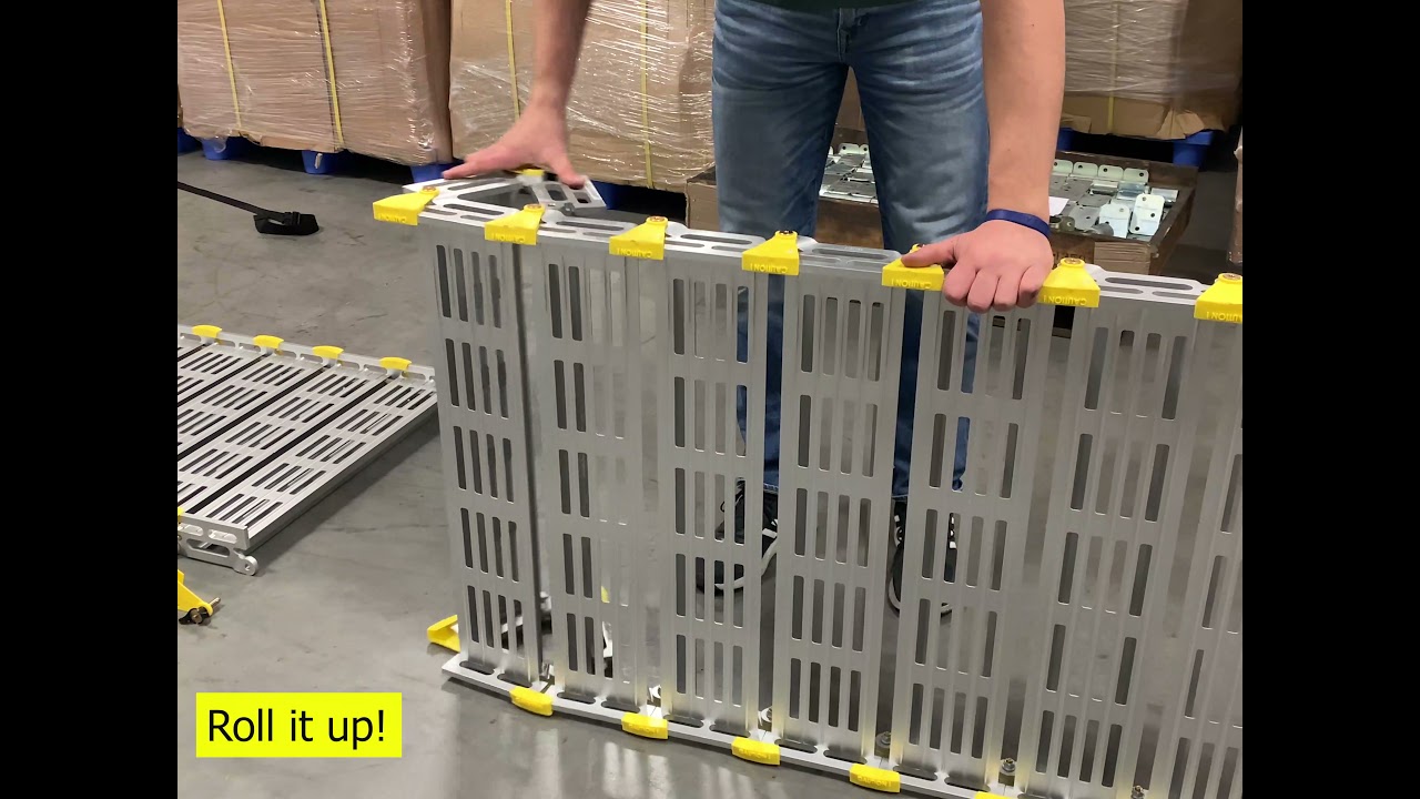 Roll-A-Ramp Easy to Store and Transport