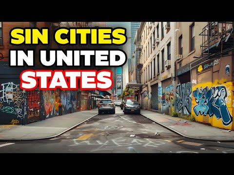 Top 10 Sin Cities in the United States in 2024