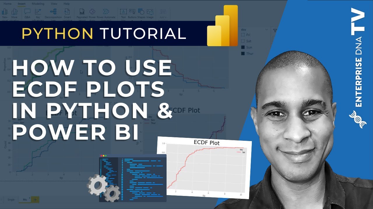 How To Use ECDF Plots With Python And Power BI
