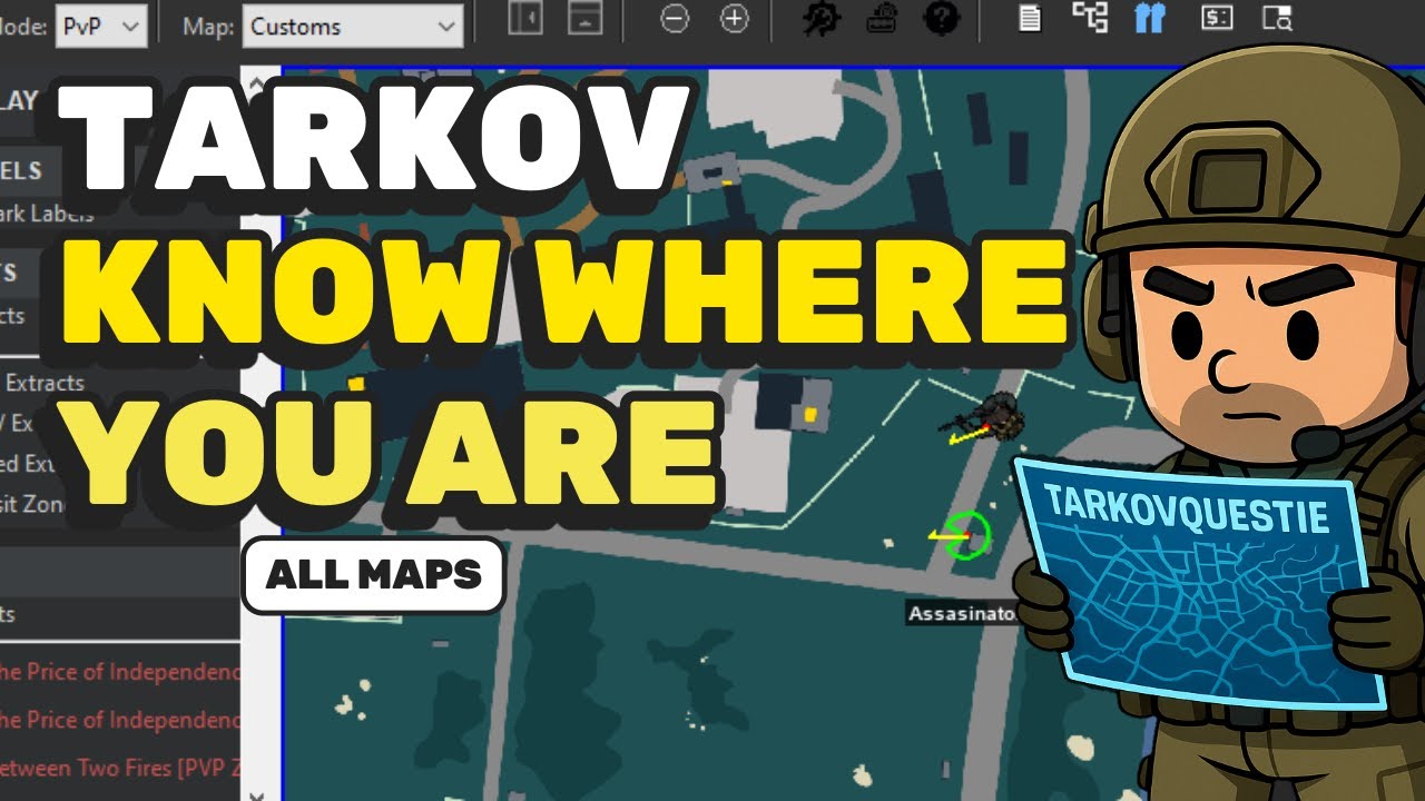 How to Know Where You are in Tarkov