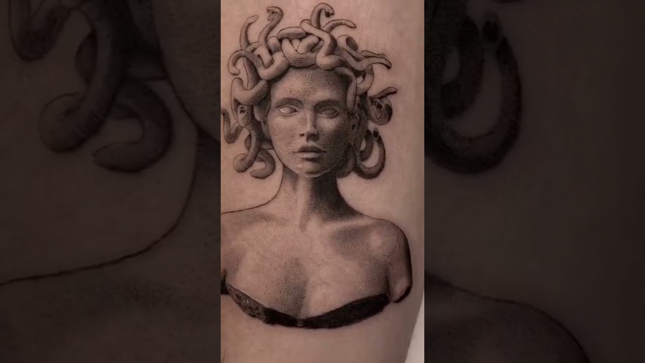 Medusa tattoo by @ivancasabo