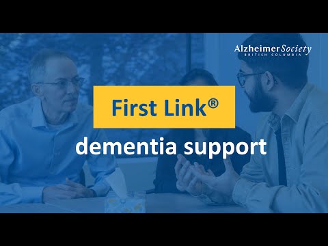 Support & education I First Link® dementia support