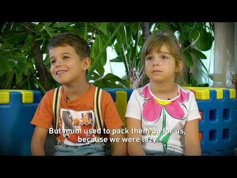 We asked children in kindergarten what different words mean (ENG)