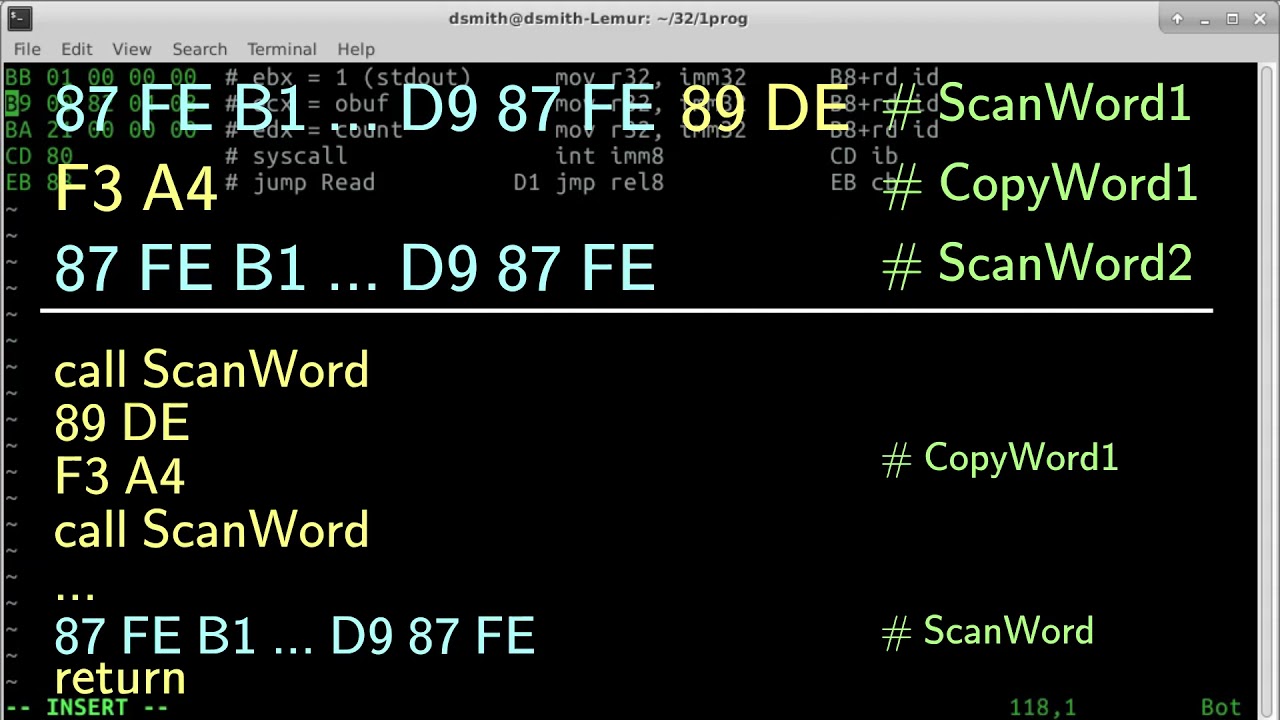 5 Handmade Linux x86 executables: Functions and strings