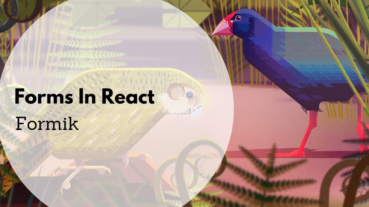 Forms in React with Formik