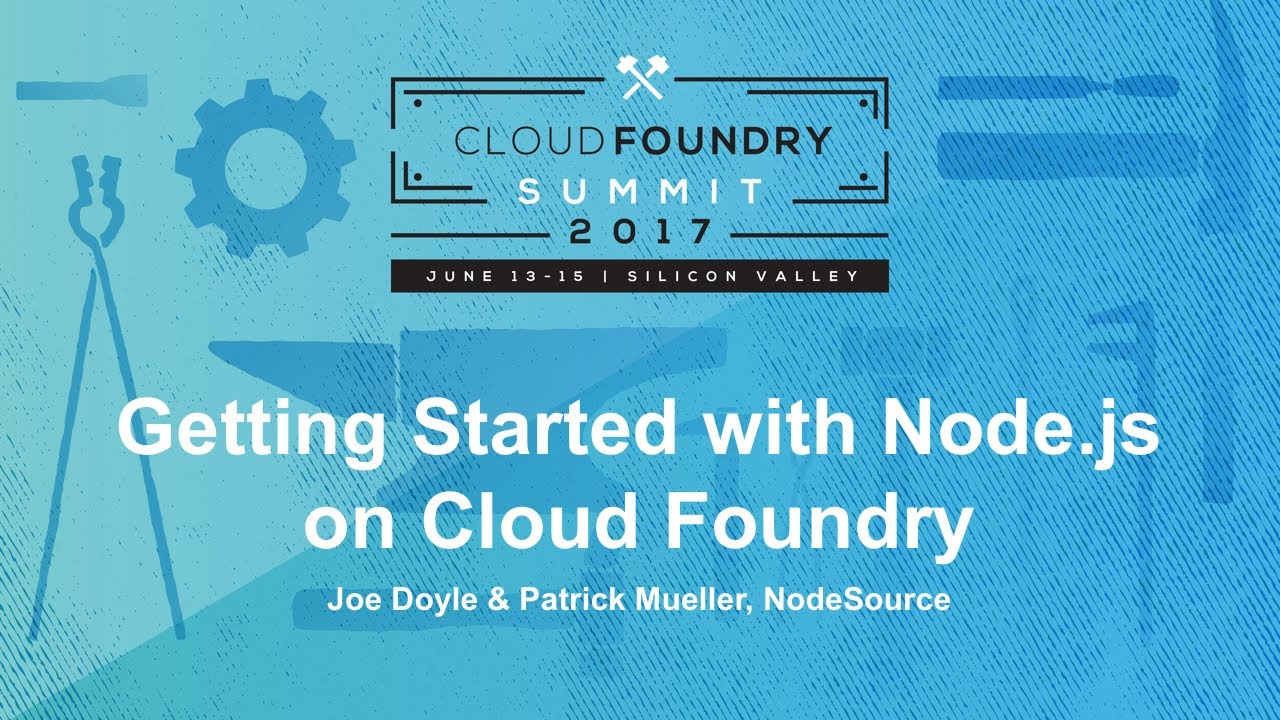 Getting Started with Node.js on Cloud Foundry