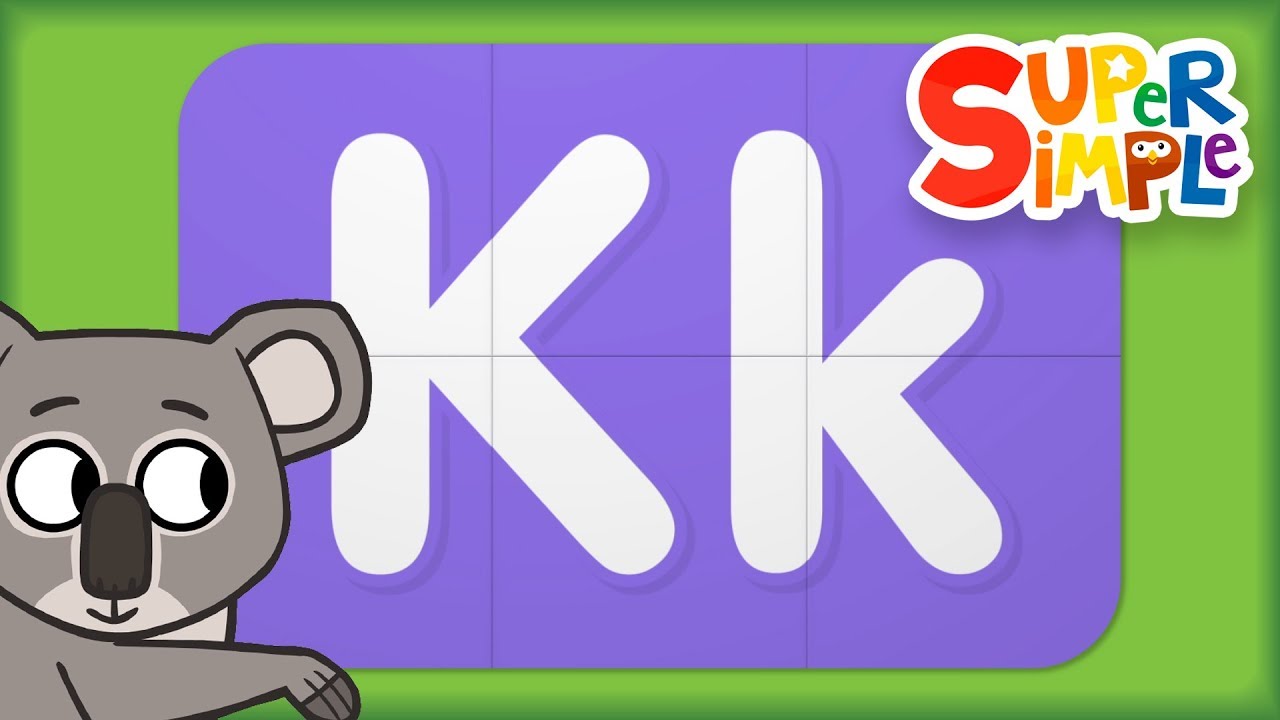 Alphabet Surprise | Turn & Learn ABCs | Learn Letter K | ​​🌈 Super Simple ABCs