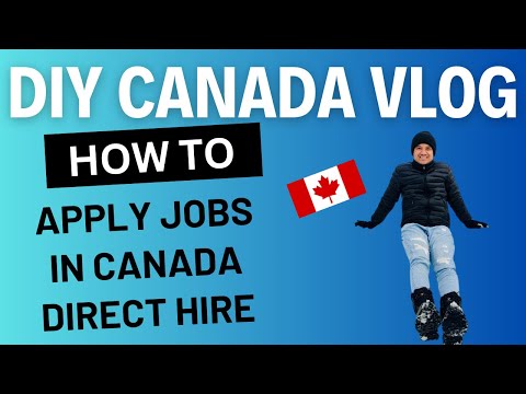 How to DIY Canada Applications β Direct Hire & Job Bank Guide π