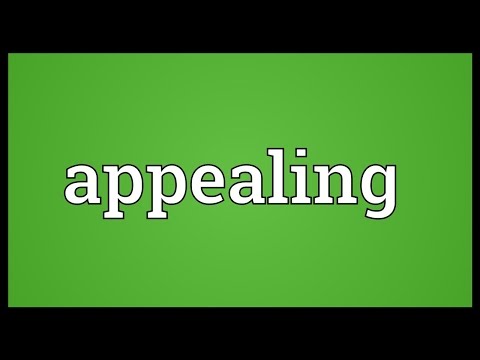 Appealing Meaning