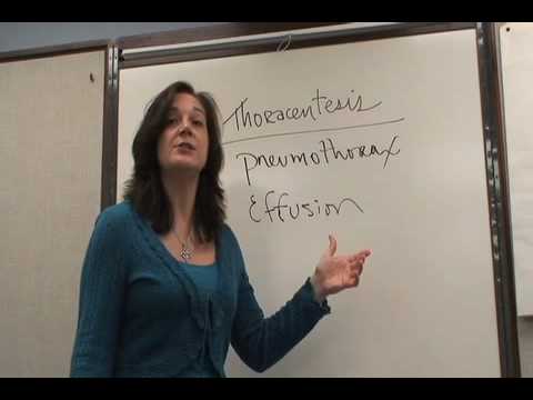 Dr. Karen Guillory - Thoracentesis - Part 1