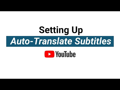 Setting Up Auto-Translate Subtitles on YouTube
