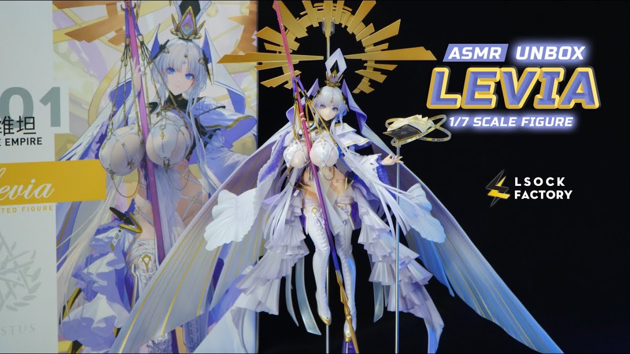 LEVIA 1/7 scale figure | WILD MELODY | ASMR UNBOXING | ECHOCALYPSE | Fast Review | 4K