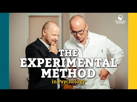 WHAT IS AN EXPERIMENT? The Experimental Method in Psychology
