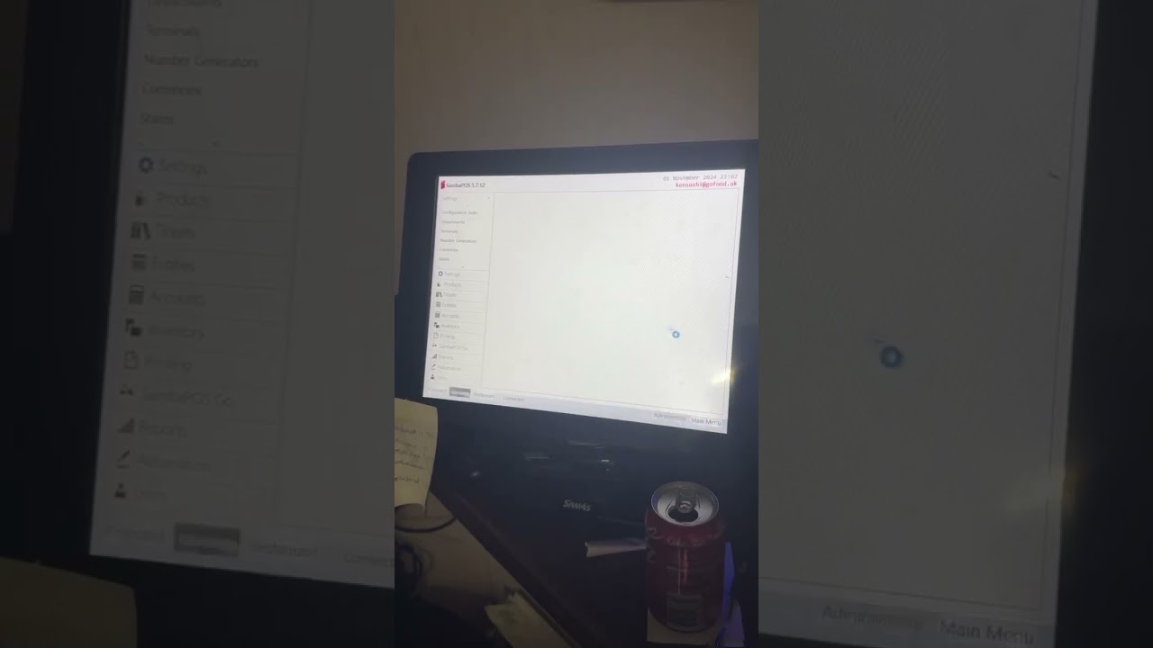 Strange behaviour on the terminal - V5 Question - SambaClub Forum