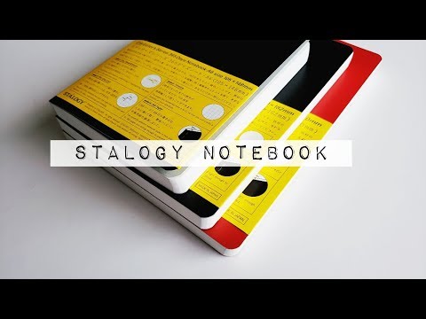 Stalogy Notebook: A5, B6, & A6 size