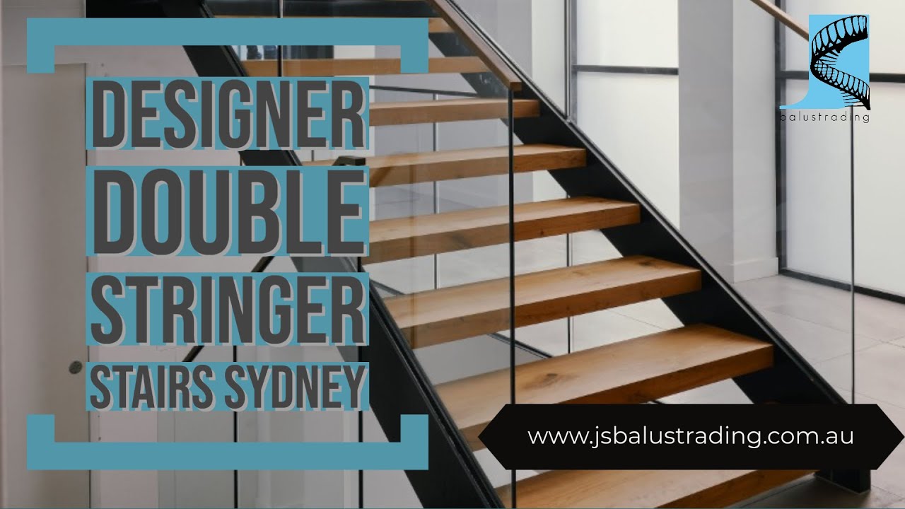 Double Stringer Stairs, Floating Double Stringer Staircases