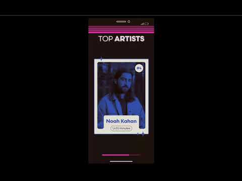 Spotify Wrapped Data Vis