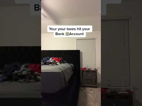 When Your Taxes Hit The Your Account #shorts