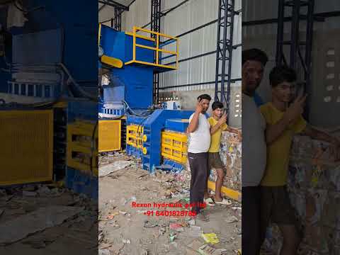 Automatic waste paper baling Machine