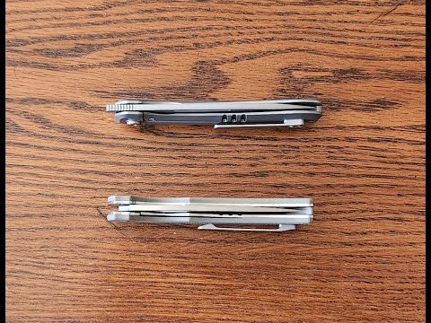 2 knives, 1 company, different brand names