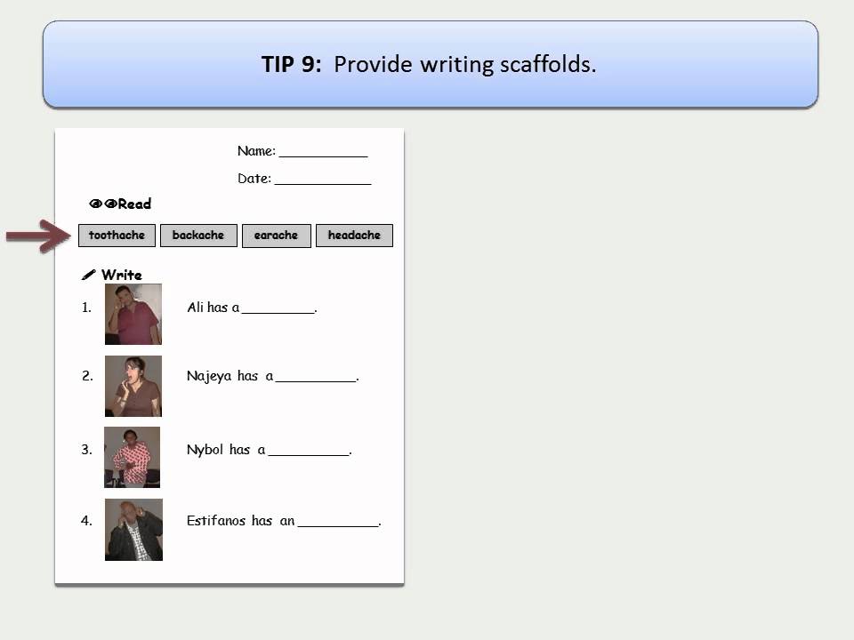 Best Practices for Making Worksheets for Low-Level ESL Literacy Learners