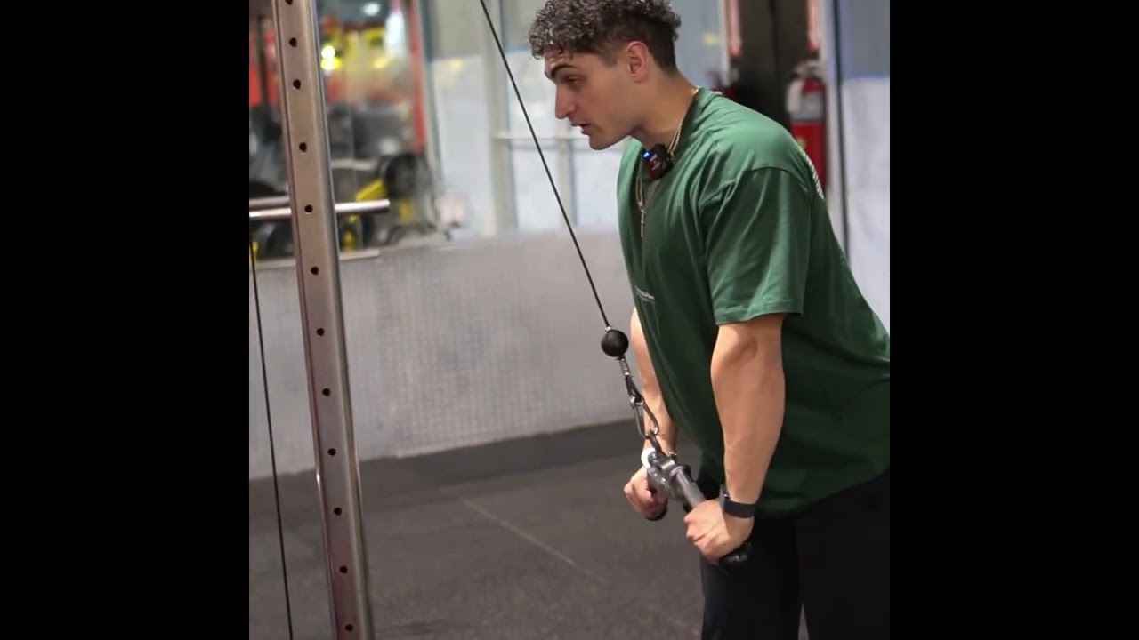 Tricep Pushdown - V-Bar Attachment - Demo & Tips